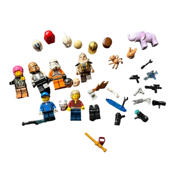 Lego | Toys | Lego Pieces And Some Mini Figures Lot | Poshmark
